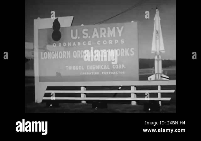 1962 - The 'Sergeant' solid fuel motor of the U.S. Army missile system ...