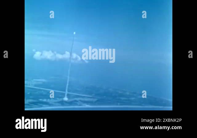 1961 - The Edwards Air Force Base is highlighted for its static rocket ...