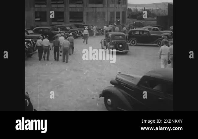Views of the inside of a mine are seen followed by an animation showing ...