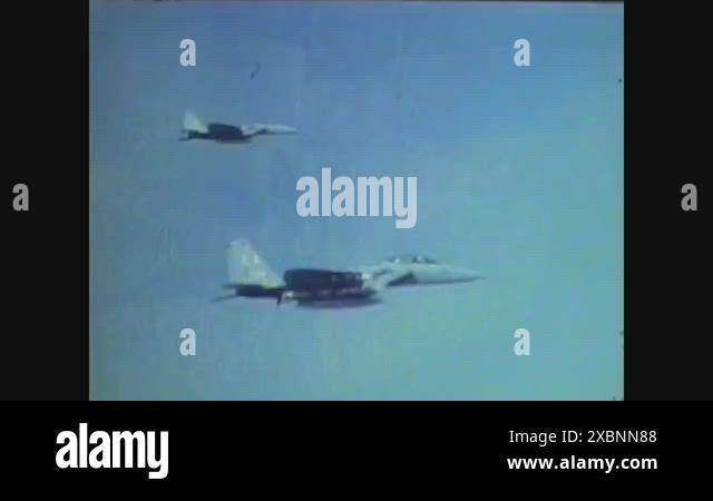 1977 - A McDonnell Douglas F-15 Eagle twin-engine tactical aircraft ...