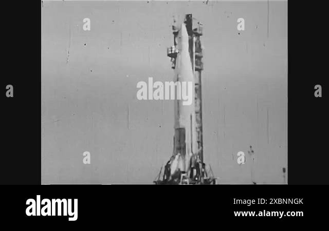 1965 - An Atlas rocket lifts off for a spaceflight and, later, an ...
