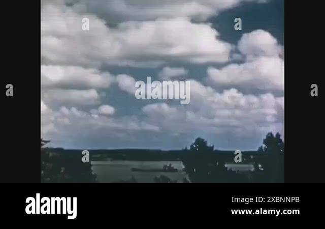 1948 - Father cloud has the sun evaporate his son Junior the raindrop ...