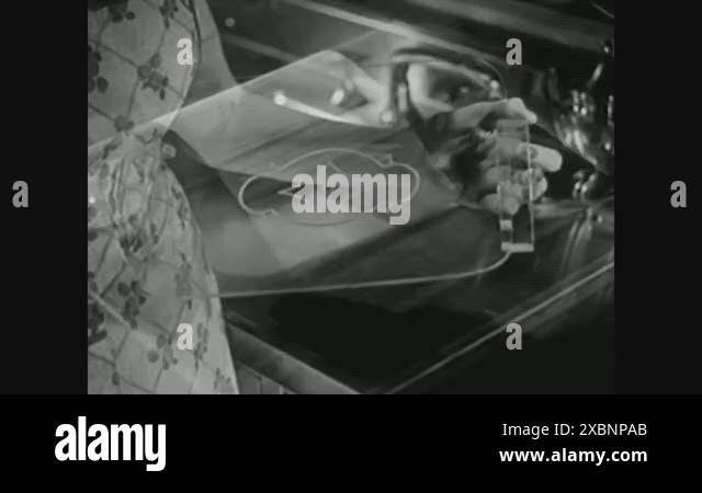 1947 - Machine inspection windows used in printers and in a teletype device are made from ...