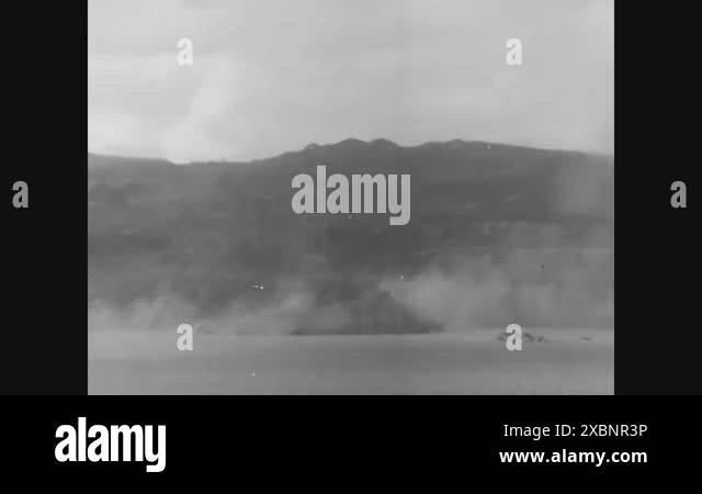 1944 - Teamwork is shown to be a key component in a naval battle Stock ...