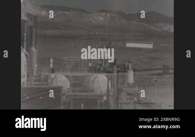 1968 - The Phoebus 1B and the NRX-A6 nuclear reactors are given ground ...