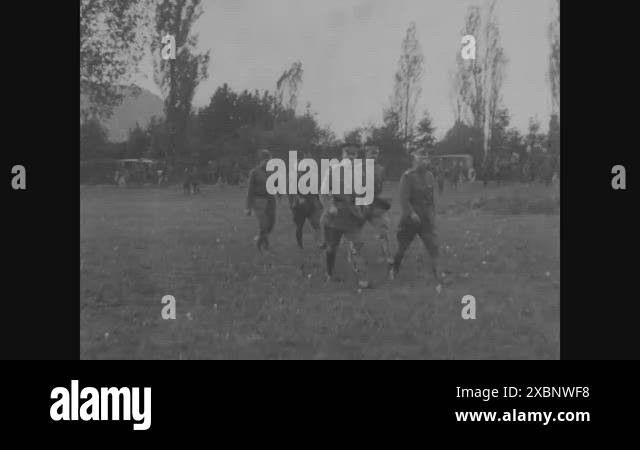 1918 - Generals John Pershing and Michael Lenihan decorate 84th Brigade ...