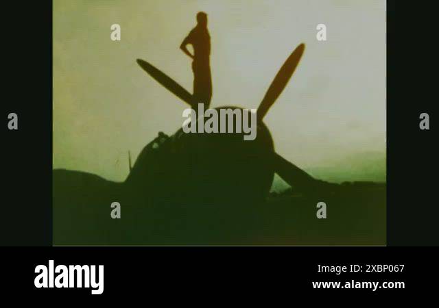 1945 - Lieutenant Colonel Gilbert Wymond gets drunk with fighter pilots ...