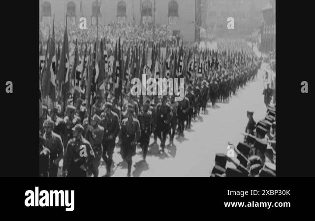 1942 - Hitler, Mussolini, and a Japanese Military leader under Hirohito ...