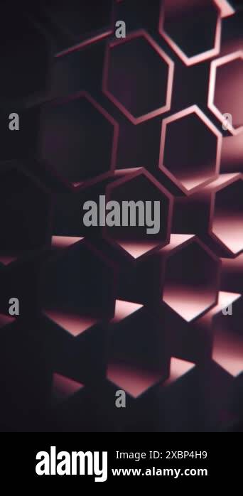Abstract pattern hexagon shapes Stock Videos & Footage - HD and 4K ...