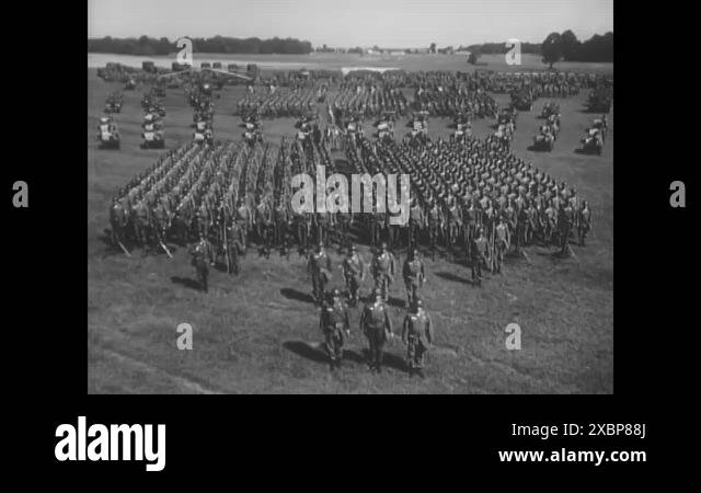 The US army shows off their manpower, weapons, artillery and military ...