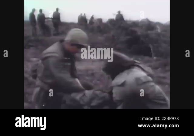The 1968 Battle of Khe Sanh in the Vietnam War Stock Video Footage - Alamy