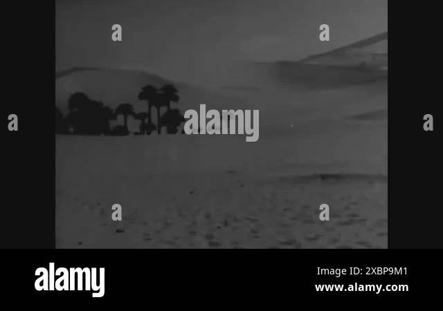French garrison soldiers ride Arabian horses through the Sahara to one ...