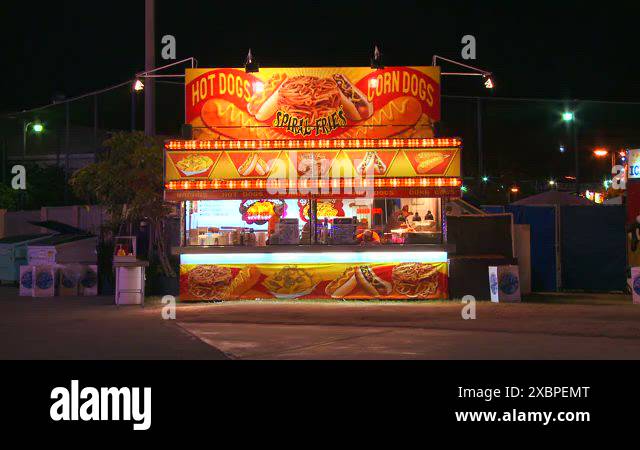 Carnival food stall Stock Videos & Footage - HD and 4K Video Clips - Alamy