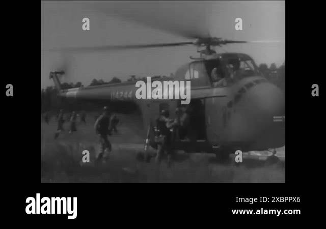 In the 1950’s, the U.S. Army develops helicopters for strategic ...