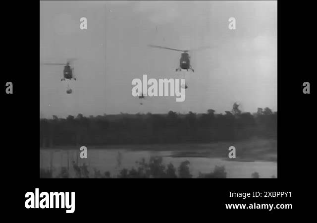 In the 1950’s, the U.S. Army develops helicopters for strategic ...