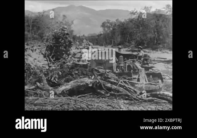 1950s footage highlights the Corps of Engineers during construction on ...