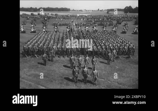 The US army shows off their manpower, weapons, artillery and military ...