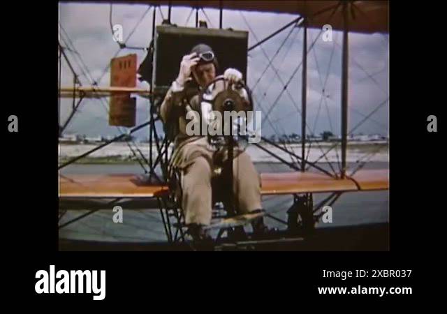 Arthur Godfrey talks about the history of flying in 1953 and ...