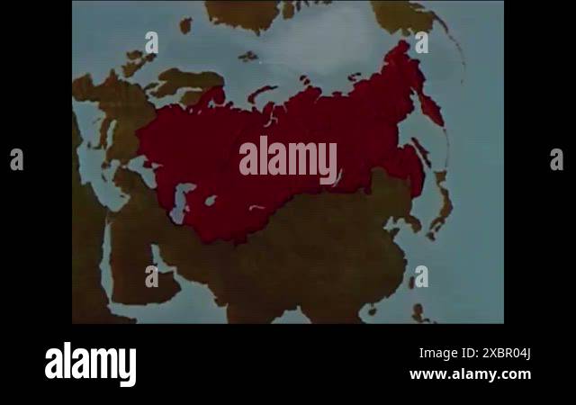An animated map shows military routes for the Navy of the Union of ...