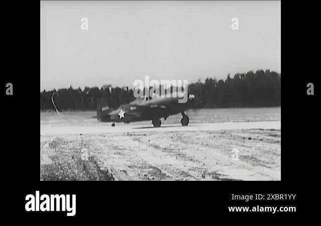 A pilot in a United States Army Air Forces Republic P-47 Thunderbolt ...