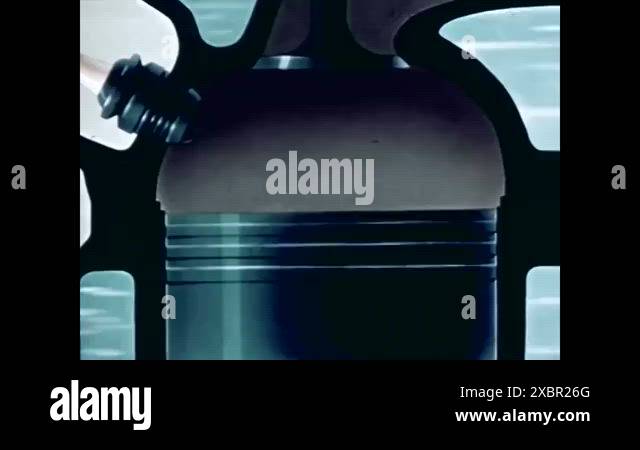 An animated sequence shows how gasoline molecules created by careful ...