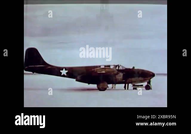 The Bell P-59 Airacomet, a fighter jet, the Convair B-36 Peacemaker, a ...