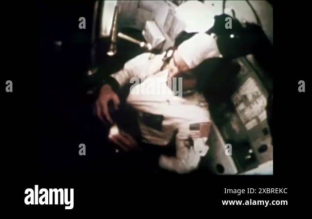 1968 - The crew of Apollo 8 prepares to return to Earth from the moon's ...