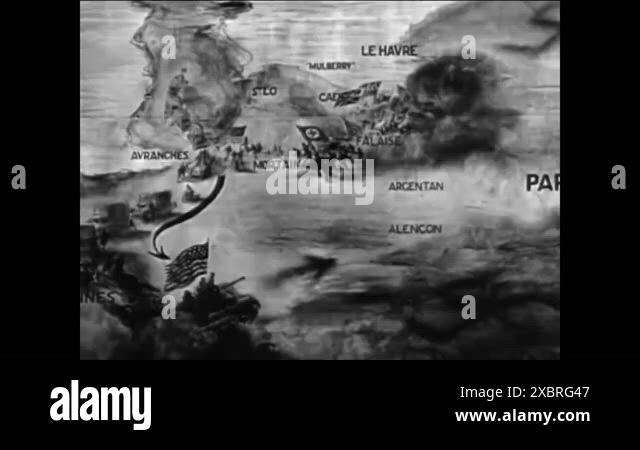 Battle of mortain 1944 Stock Videos & Footage - HD and 4K Video Clips ...