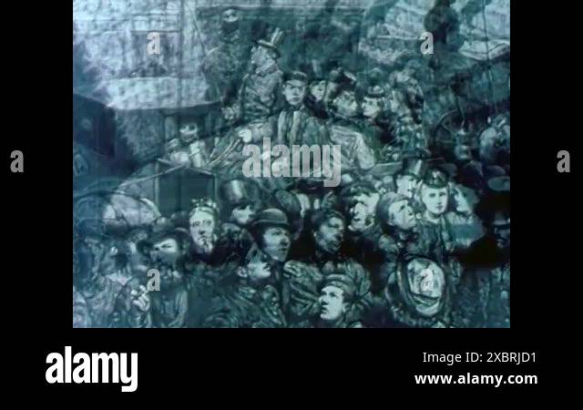 A brief history of the construction of the Eiffel Tower in paris Stock ...