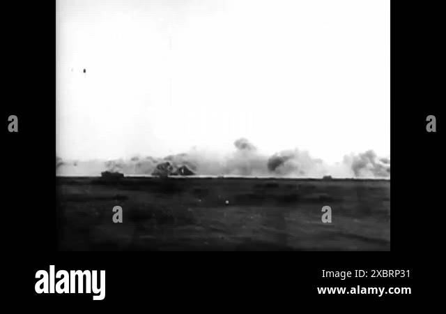 Ronald Reagan narrates footage of General Patton defeating General ...