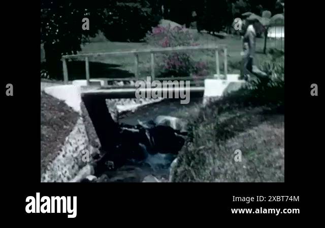 Colonial life in Java, Indonesia in the 1930s Stock Video Footage - Alamy