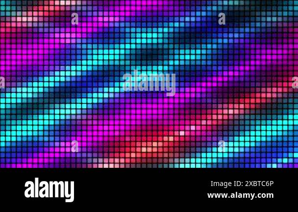 Abstract animated background of multi-colored squares. Abstract ...