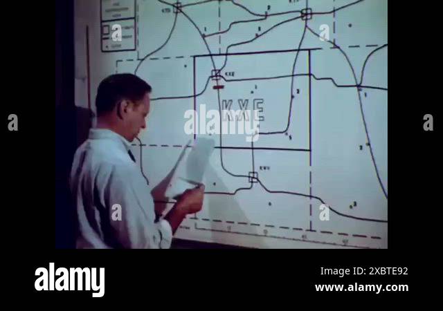 A US army nuclear defense station in the 1960s Stock Video Footage - Alamy