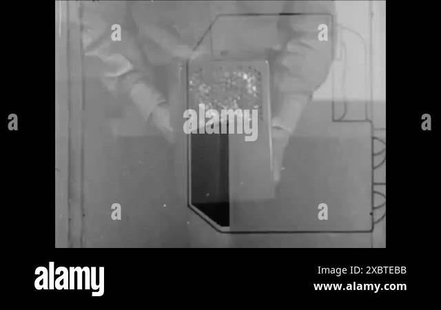An animation demonstrates how a radioactive measuring device works in ...