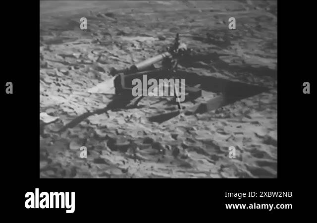 Nuclear bomb preparation activities at Camp Desert Rock in the 1950s ...