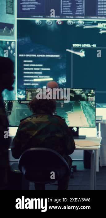 Vertical Video Privates team operates on radar systems to detect and ...