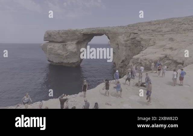 Azure window rock formation Stock Videos & Footage - HD and 4K Video ...