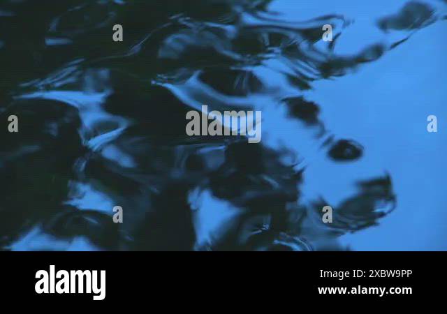 Rippling surface of a body of water Stock Video Footage - Alamy