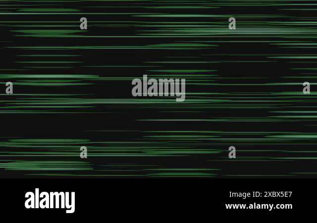 Looping animation of light green and black horizontal lines oscillating ...
