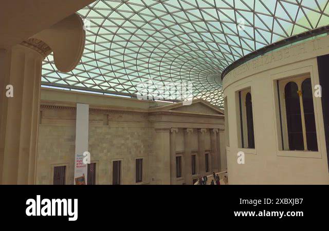 The british museum london courtyard Stock Videos & Footage - HD and 4K ...