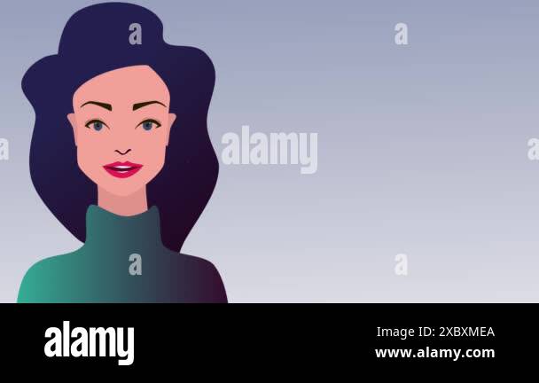 lip syncing, facial animation for storytelling. female character says ...