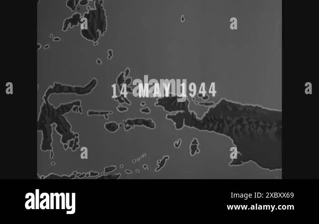 1944 - US Army Air Force B-24s bomb coastal installations on Biak ...