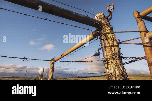 Barbed wire horizon Stock Videos & Footage - HD and 4K Video Clips - Alamy