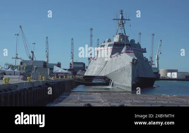 2023 Commissioning Ceremony of the Littoral Combat Ship USS Santa ...