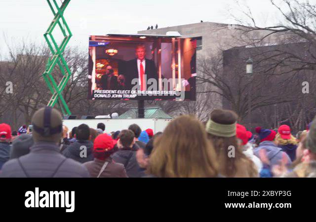 Donald trump inauguration white house Stock Videos & Footage - HD and ...