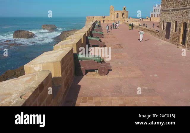 Essaouira medieval fortification rampart Stock Videos & Footage - HD ...