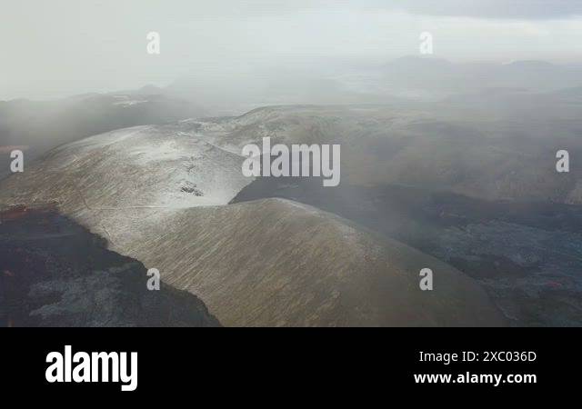 Iceland snow volcano aerial Stock Videos & Footage - HD and 4K Video ...