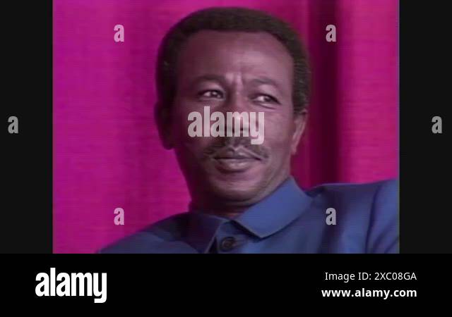 1988 - American diplomat Robert Houdek and Shimelis Adugna, Ethiopia's ...