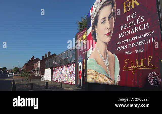 Queen elizabeth ii mural Stock Videos & Footage - HD and 4K Video Clips ...