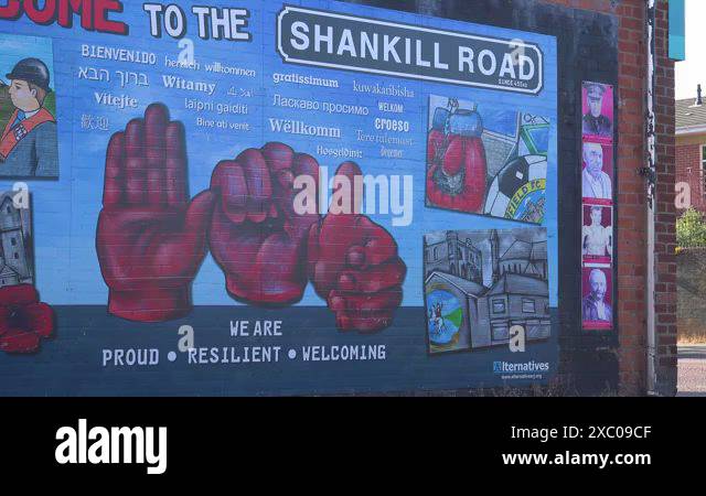 Shankill road sign Stock Videos & Footage - HD and 4K Video Clips - Alamy